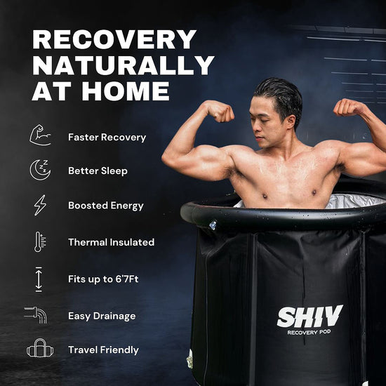 SHIV Recovery Pod Ice Bath: The Best Cold Plunge Therapy For Muscle ...